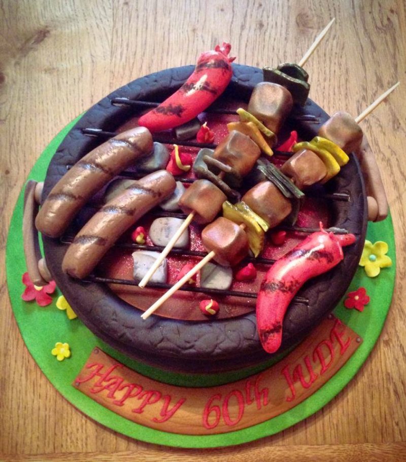BBQ Cake - Donna Perks Cakes