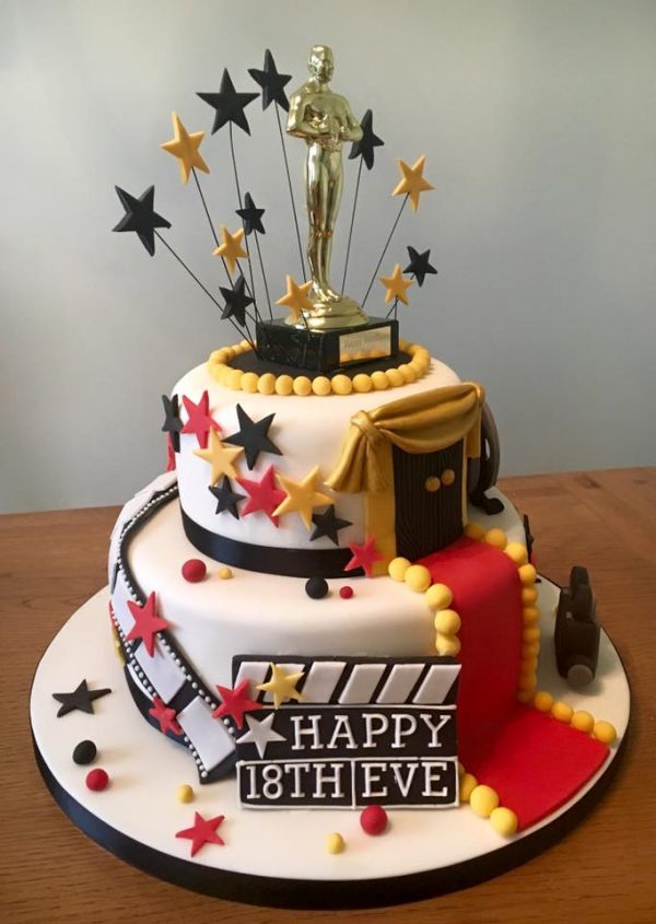 Movie Reel Cake - Donna Perks Cakes